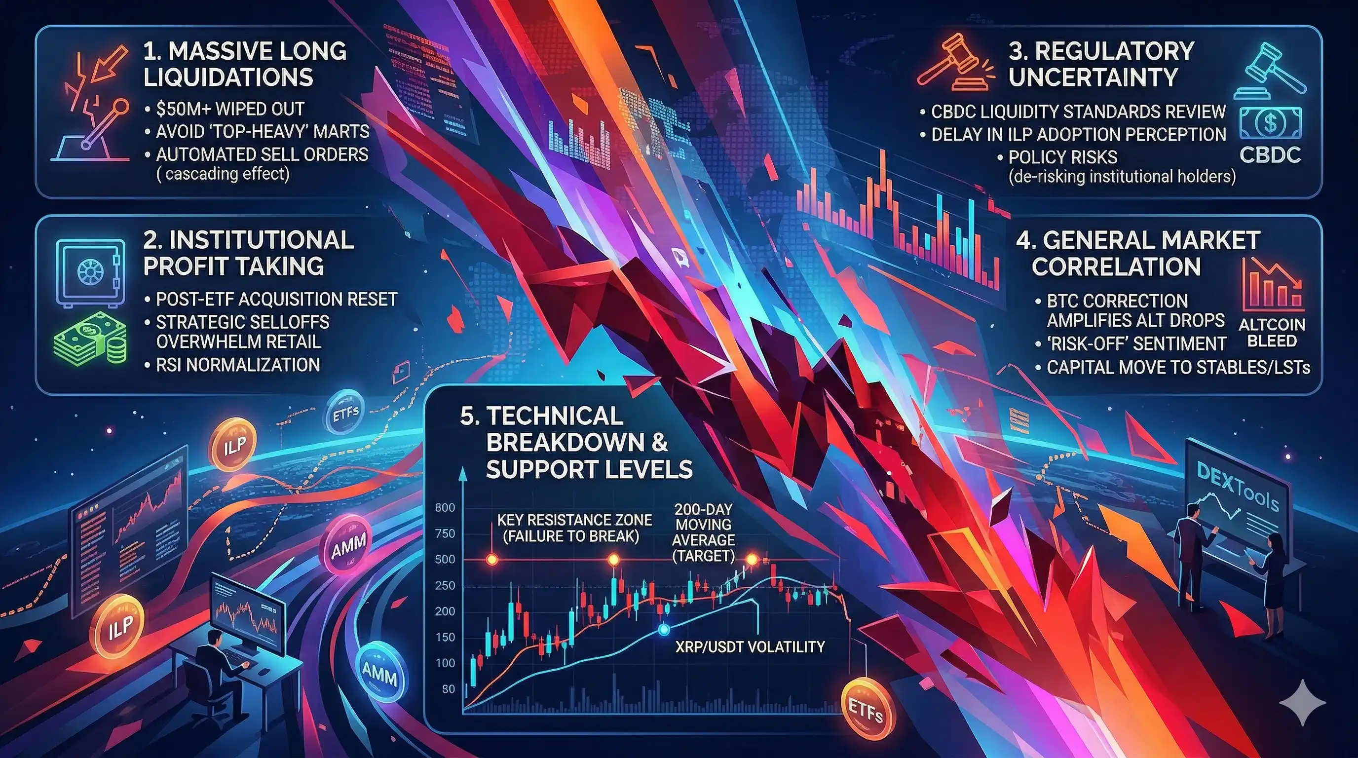 Why Is XRP Dropping Today? Key Drivers Behind the Move | DEXTools News