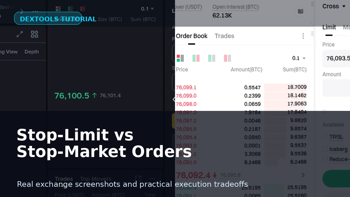 Stop-Limit vs Stop-Market Orders in Crypto: Complete Beginner Guide ...