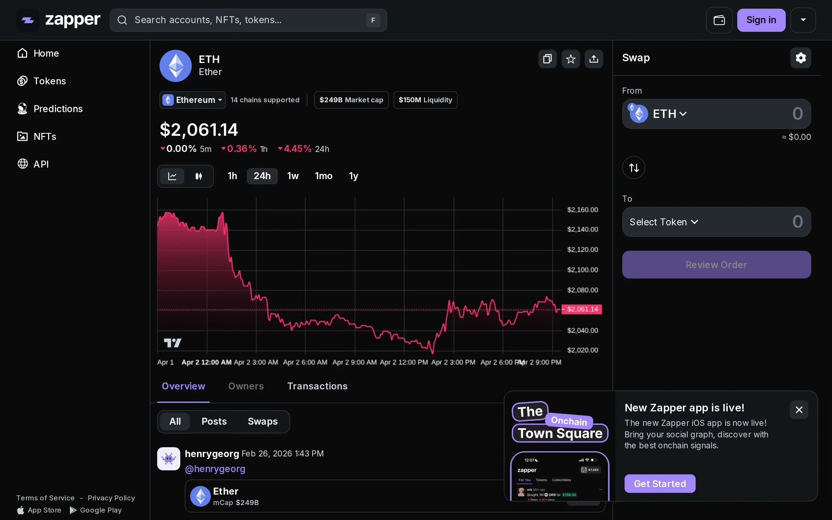 Zapper Tutorial: Navigate DeFi Dashboards and Manage Multi-Chain ...